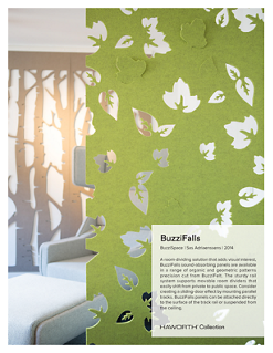 BuzziFalls Product Sheet | Details Page | Haworth